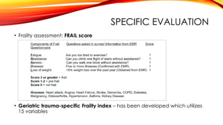 "Geriatric Trauma: Challenges, Management, and Outcomes in Older Adults ...