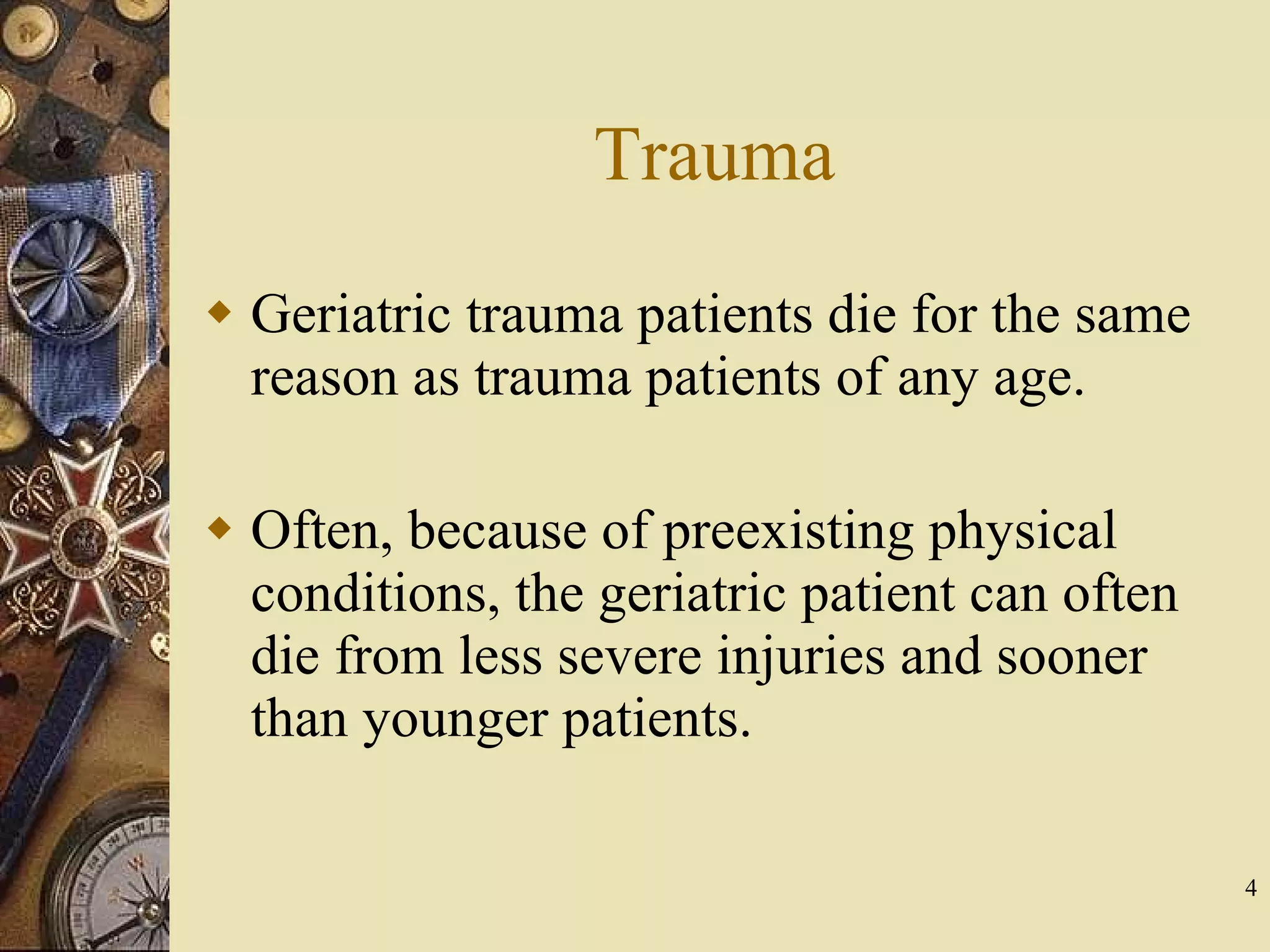 Geriatric Trauma | PPT