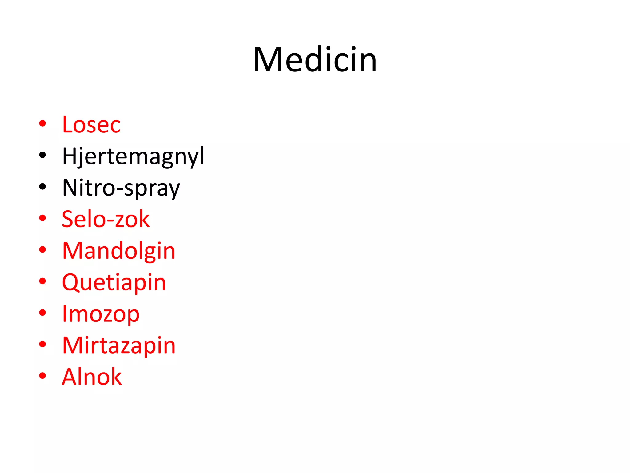 Geriatriske patienter - Delir | PPTX
