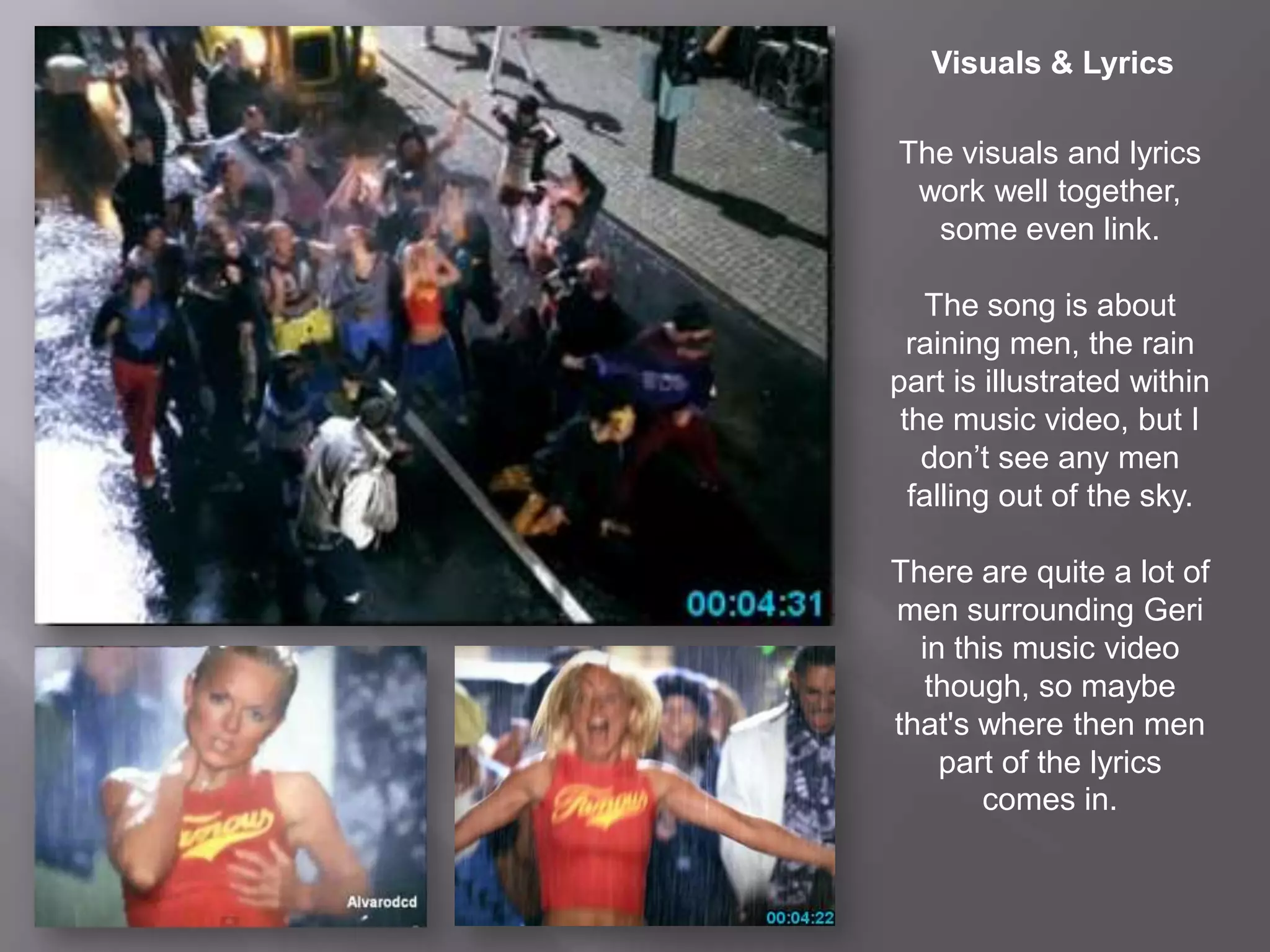 'It's Raining Men' - Analysis | PPT