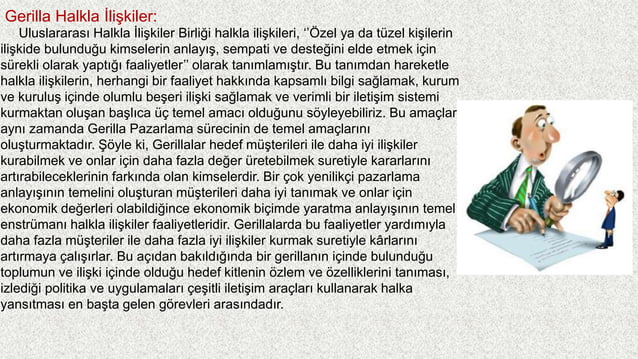 Gerilla Halkla İlişkiler | PPTX