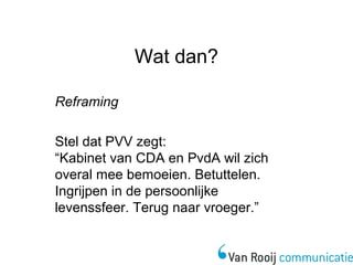 Gerlach instituut, jaar 2, les 2 framing | PPT