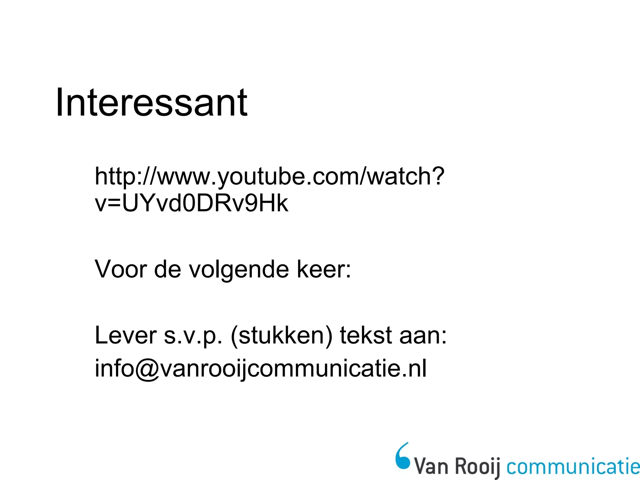 Gerlach instituut; jaar 2, les 5 argumenteren | PPT