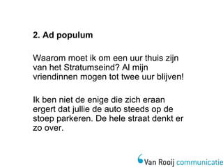 Gerlach instituut; jaar 2, les 5 argumenteren | PPT