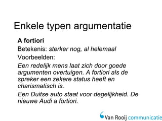 Gerlach instituut; jaar 2, les 5 argumenteren | PPT