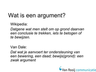 Gerlach instituut; jaar 2, les 5 argumenteren | PPT | Soccer | Sports