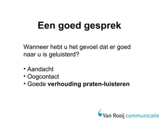Gerlach instituut; les 1 een goed gesprek.ppt