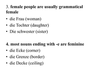 German class room articles and furniture | PPTX