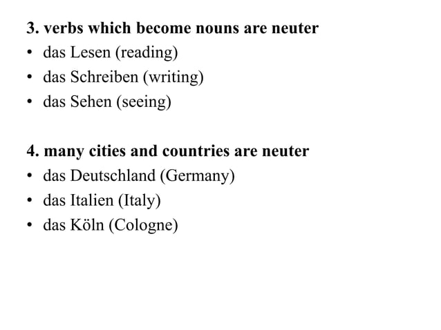 German class room articles and furniture | PPT