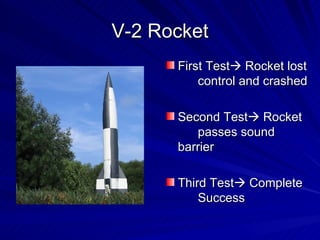 German Rocket Program | PPT