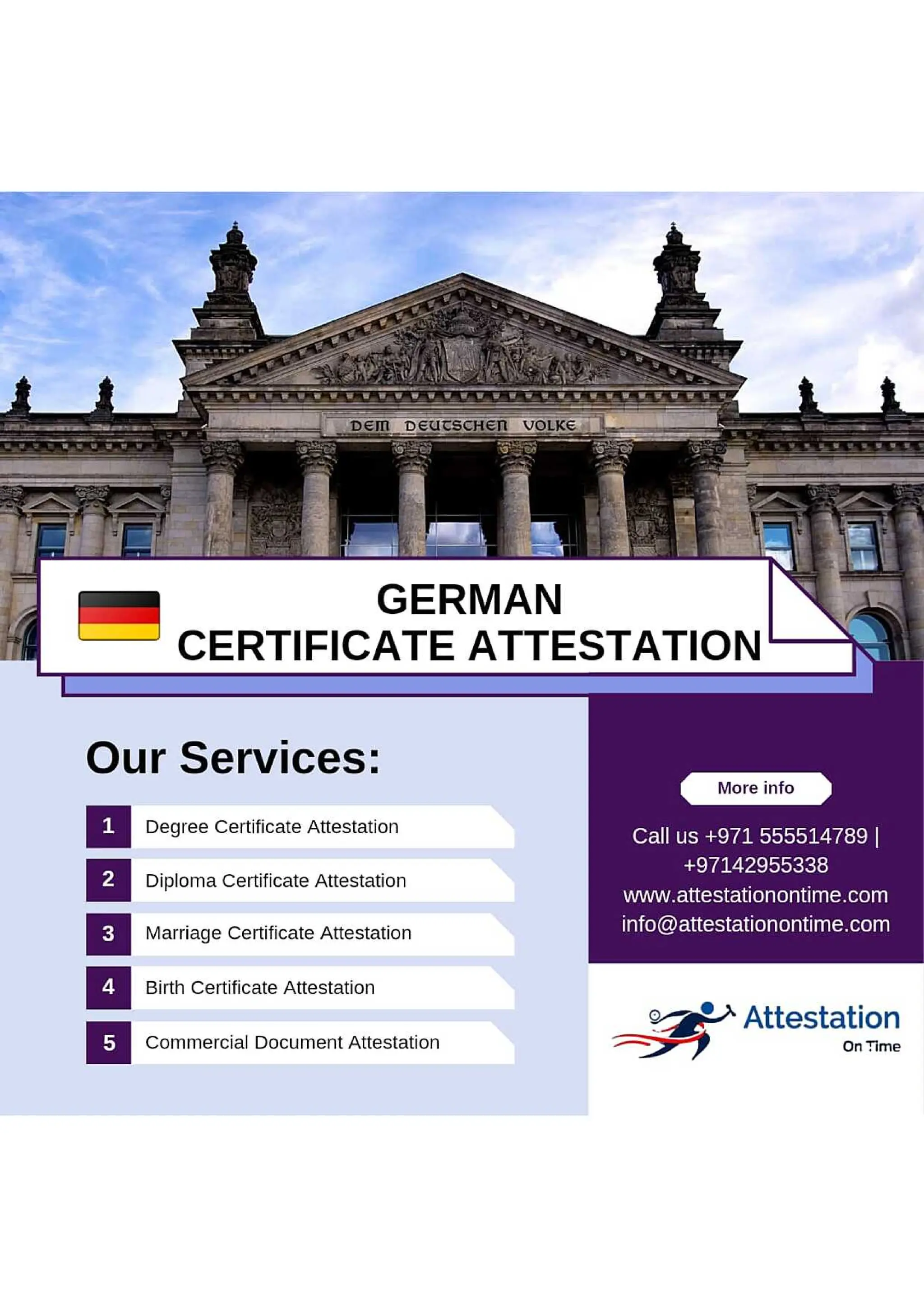 German Diploma Certificate Attestation in UAE | PDF
