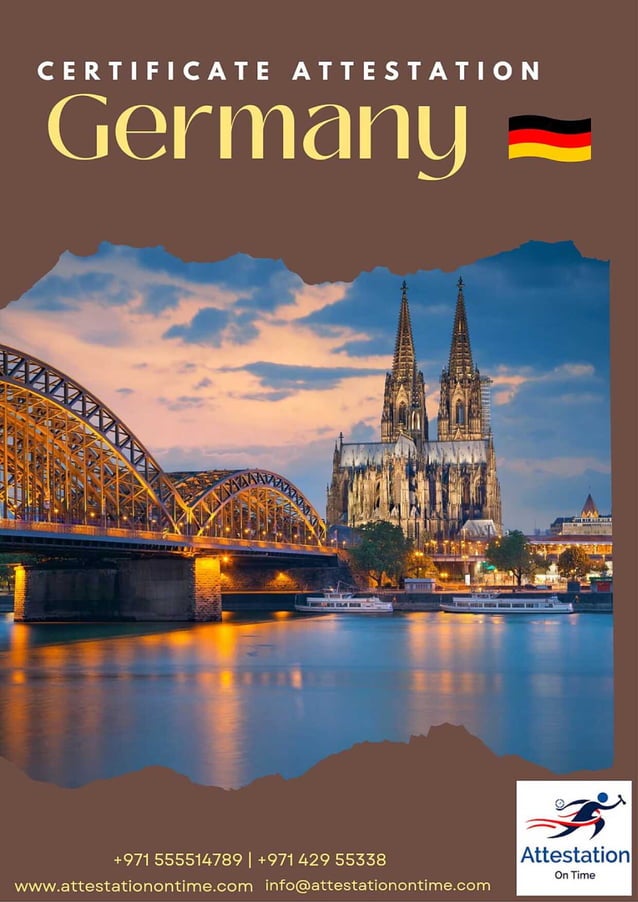 German Diploma Certificate Attestation in UAE | PDF