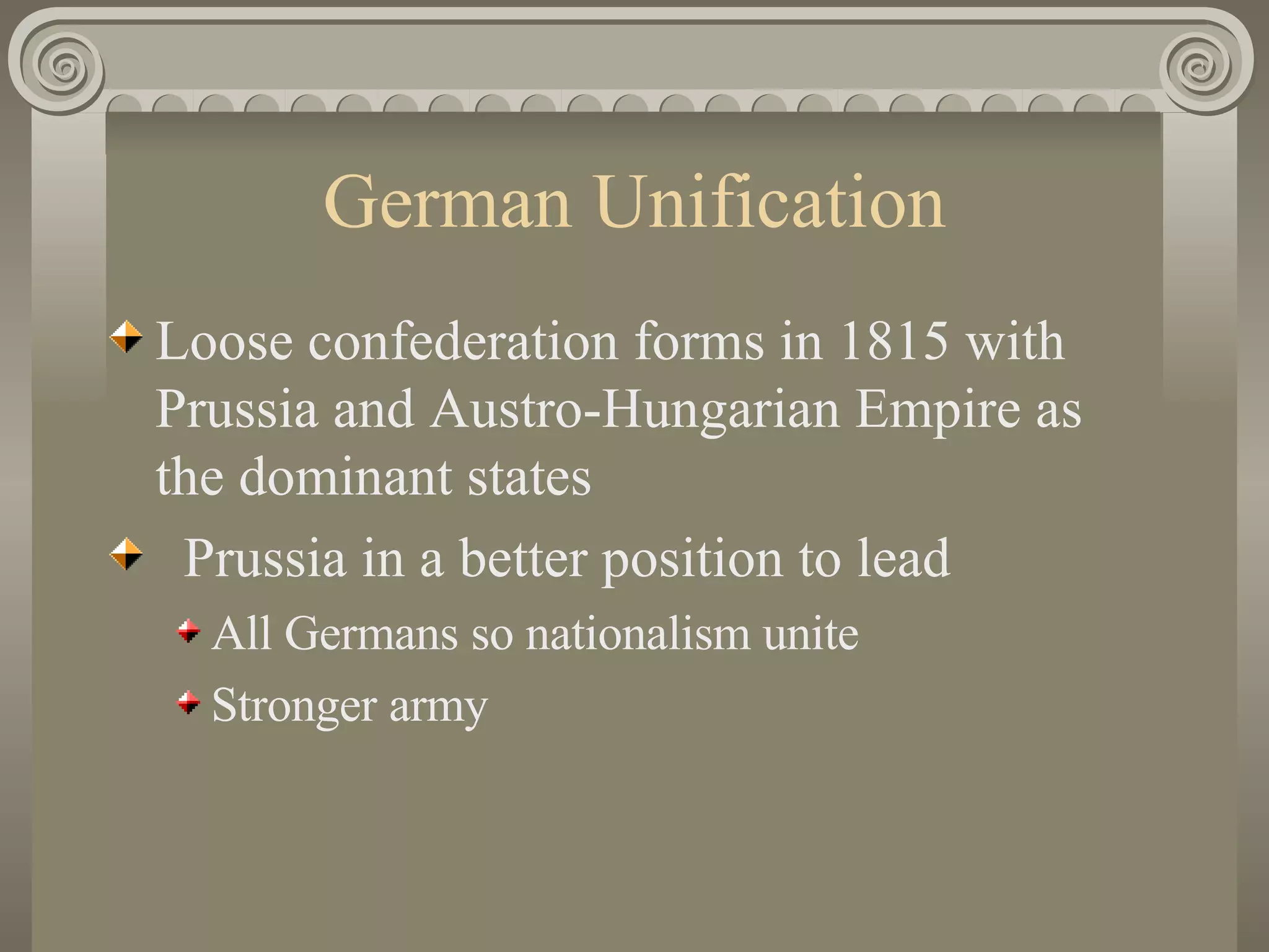 German Unification And Art | PPT