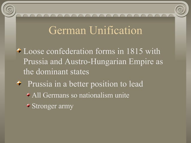German Unification And Art | PPT