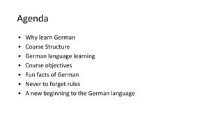 German A1 Intro | PPTX