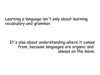 German and english we are family... | PPT
