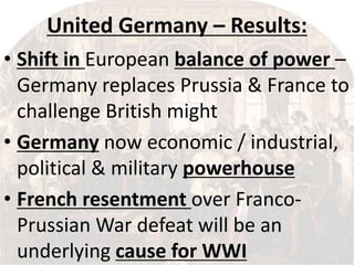 German and Italian Unification.ppt: Explains the formation of both ...