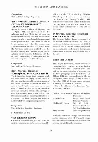 German army handbook 1939-1945 | PDF