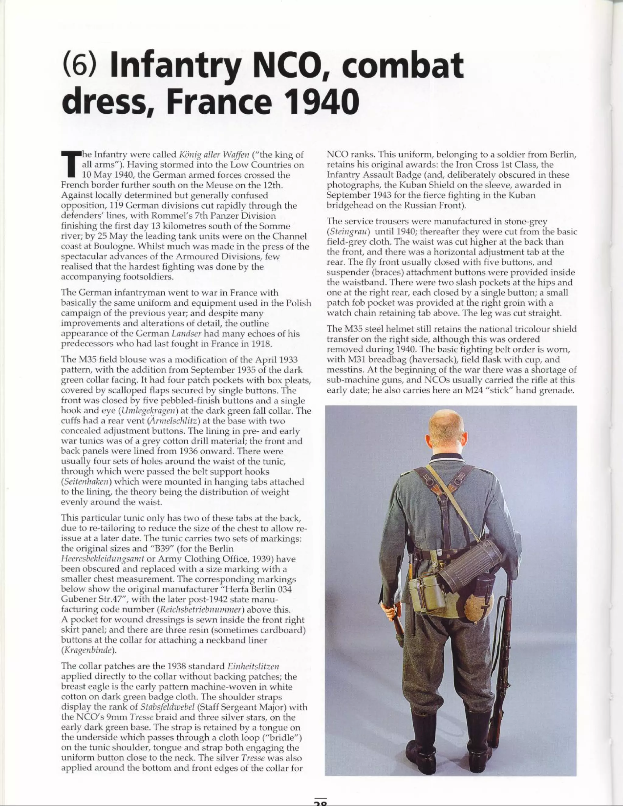 German army uniforms of WW2 in color | PDF