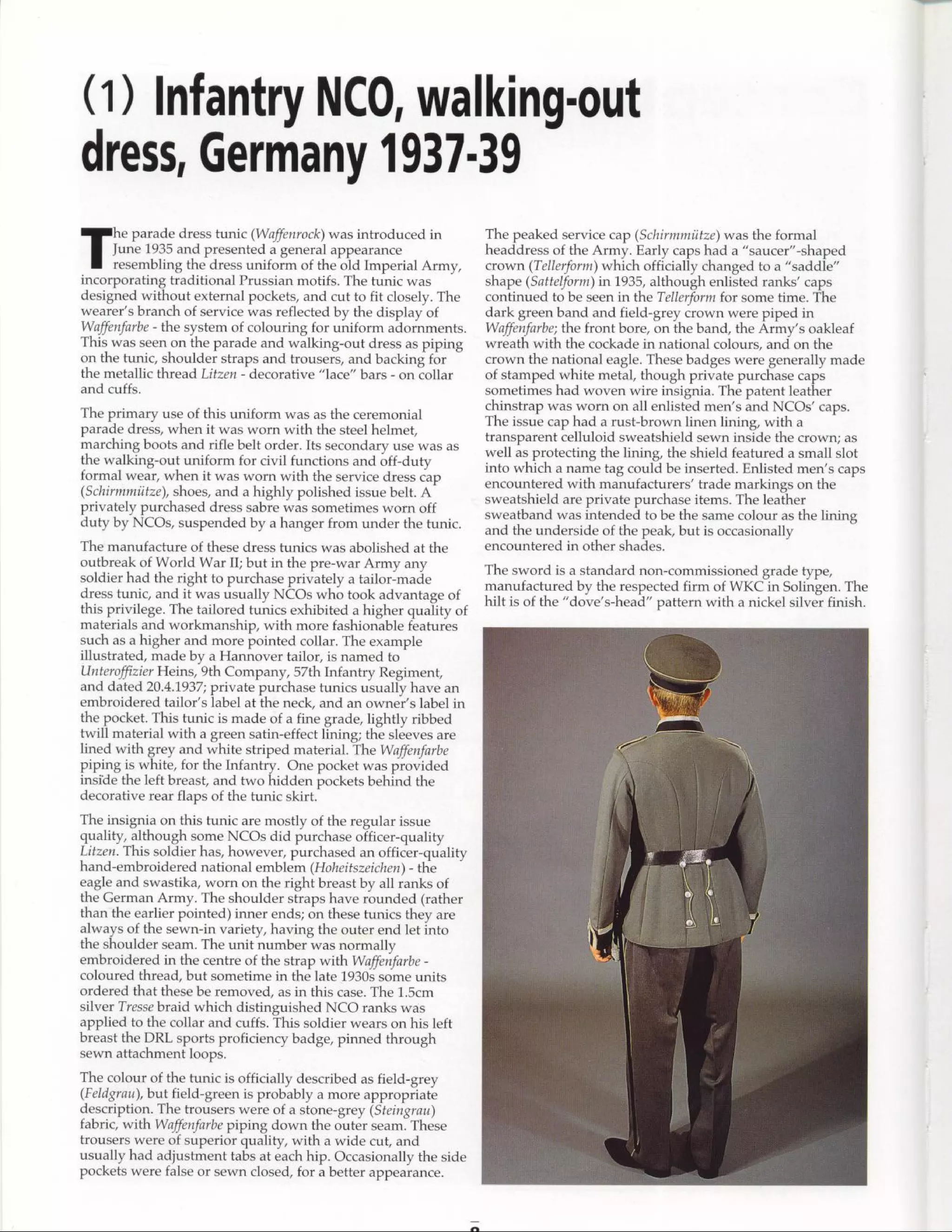 German army uniforms of WW2 in color | PDF