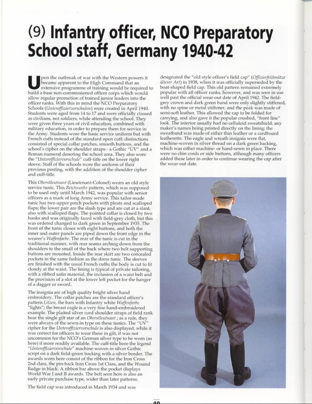 German army uniforms of WW2 in color | PDF