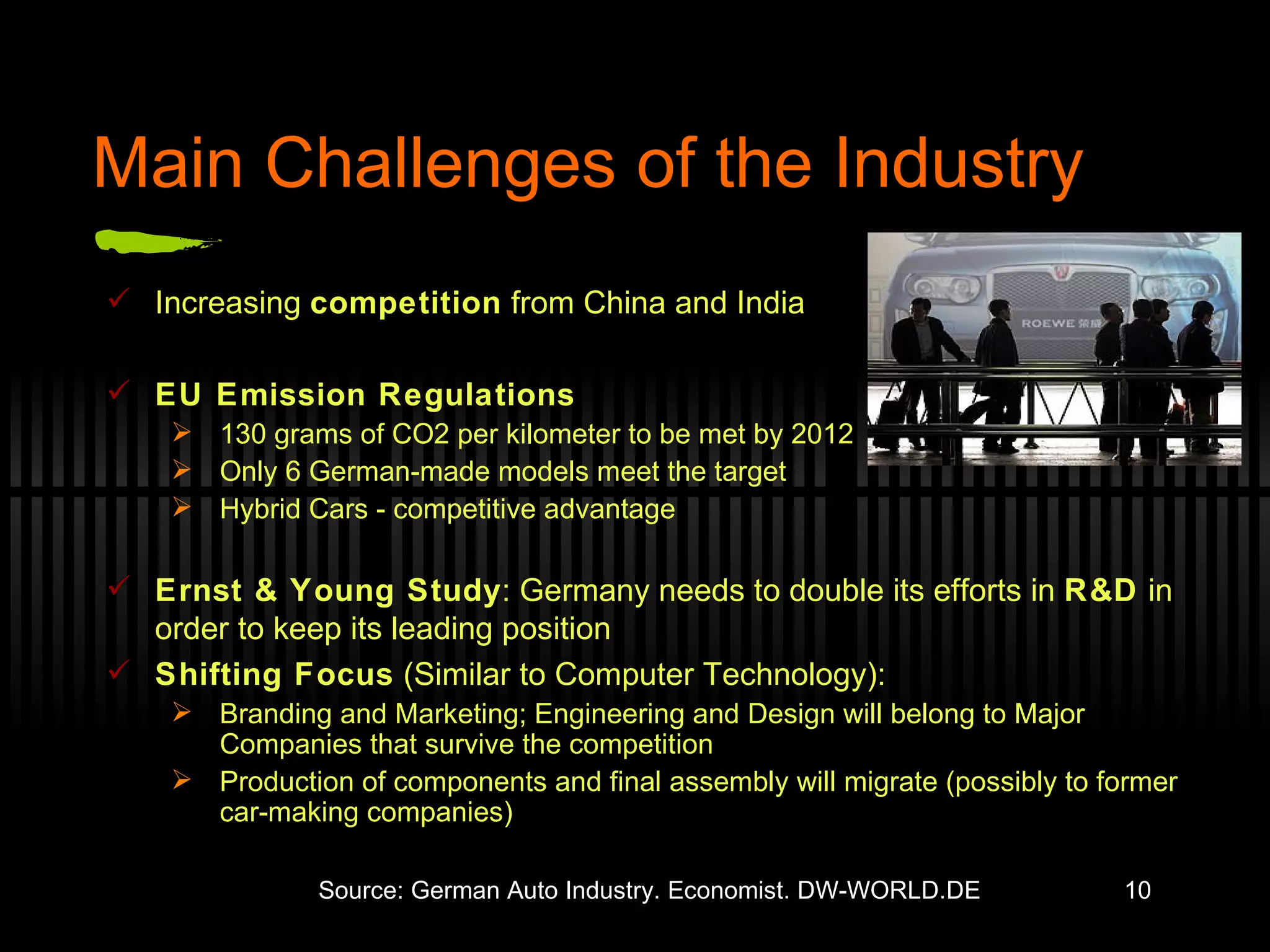 German Auto Industry Final | PPT