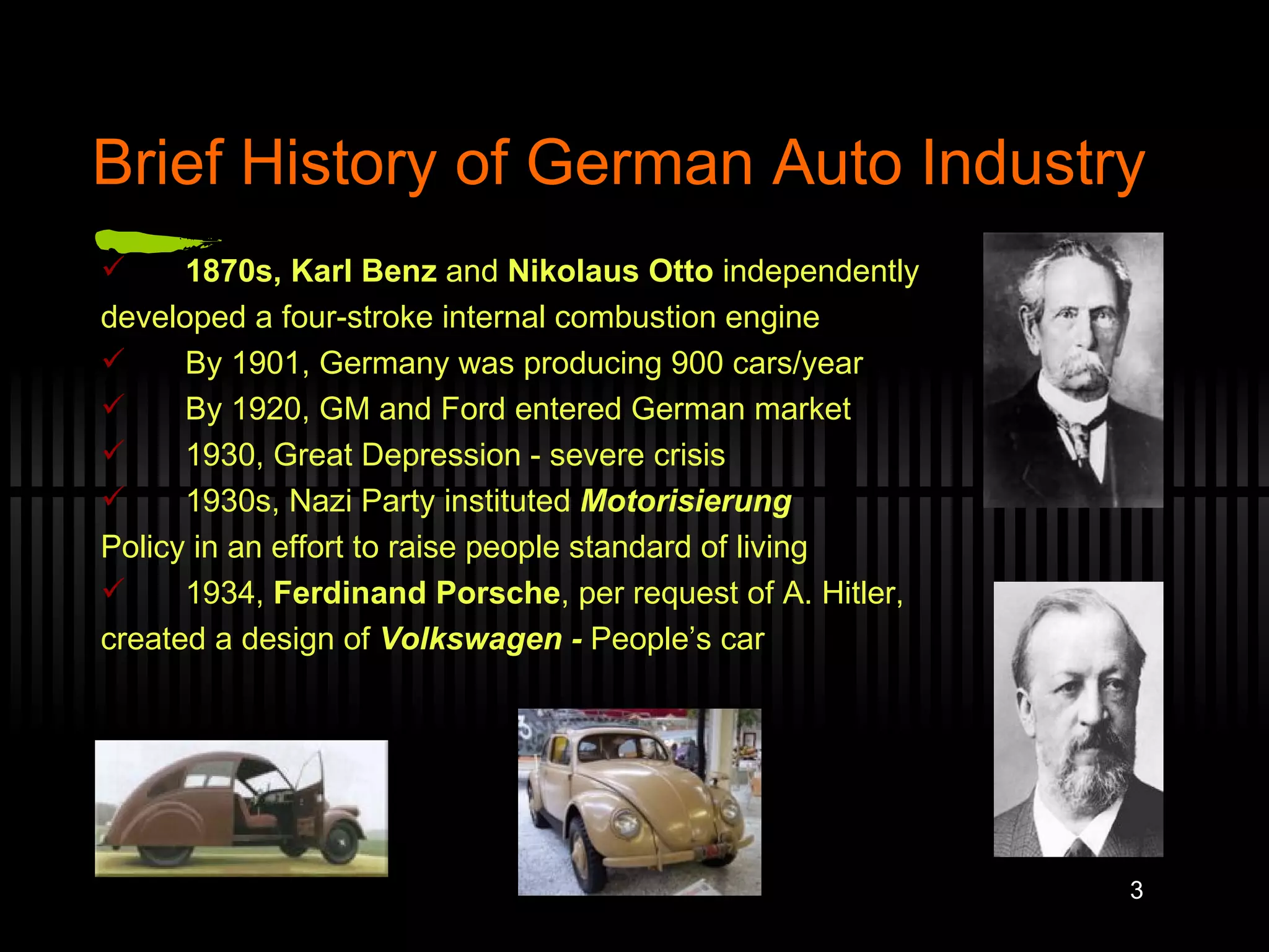 German Auto Industry Final | PPT