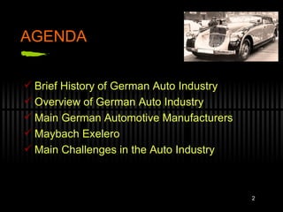 German Auto Industry Final | PPT