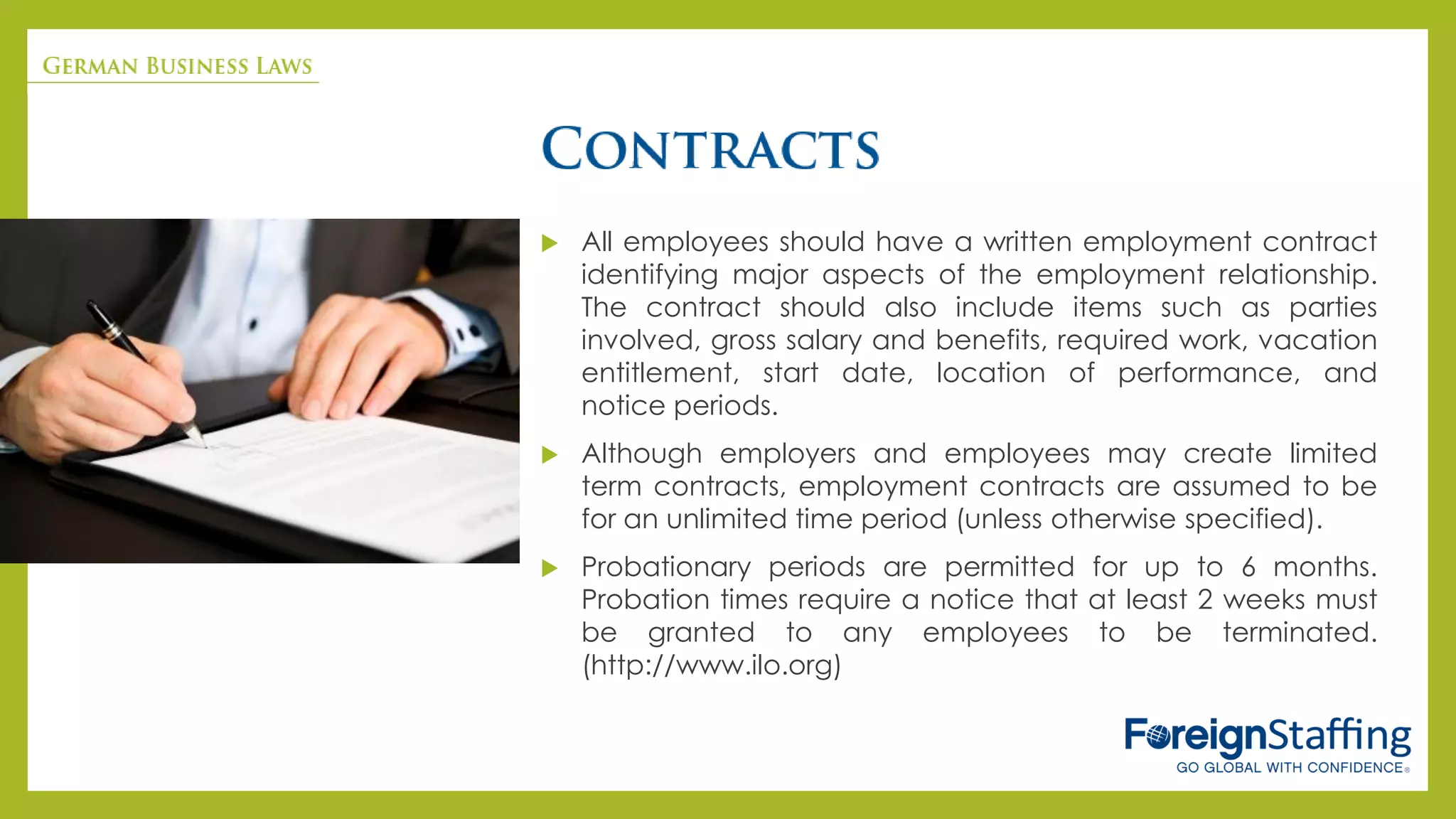 German Labor Laws | PDF