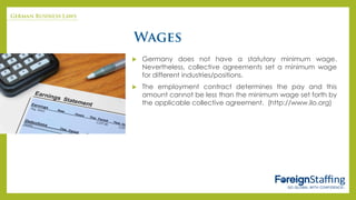 German Labor Laws | PDF