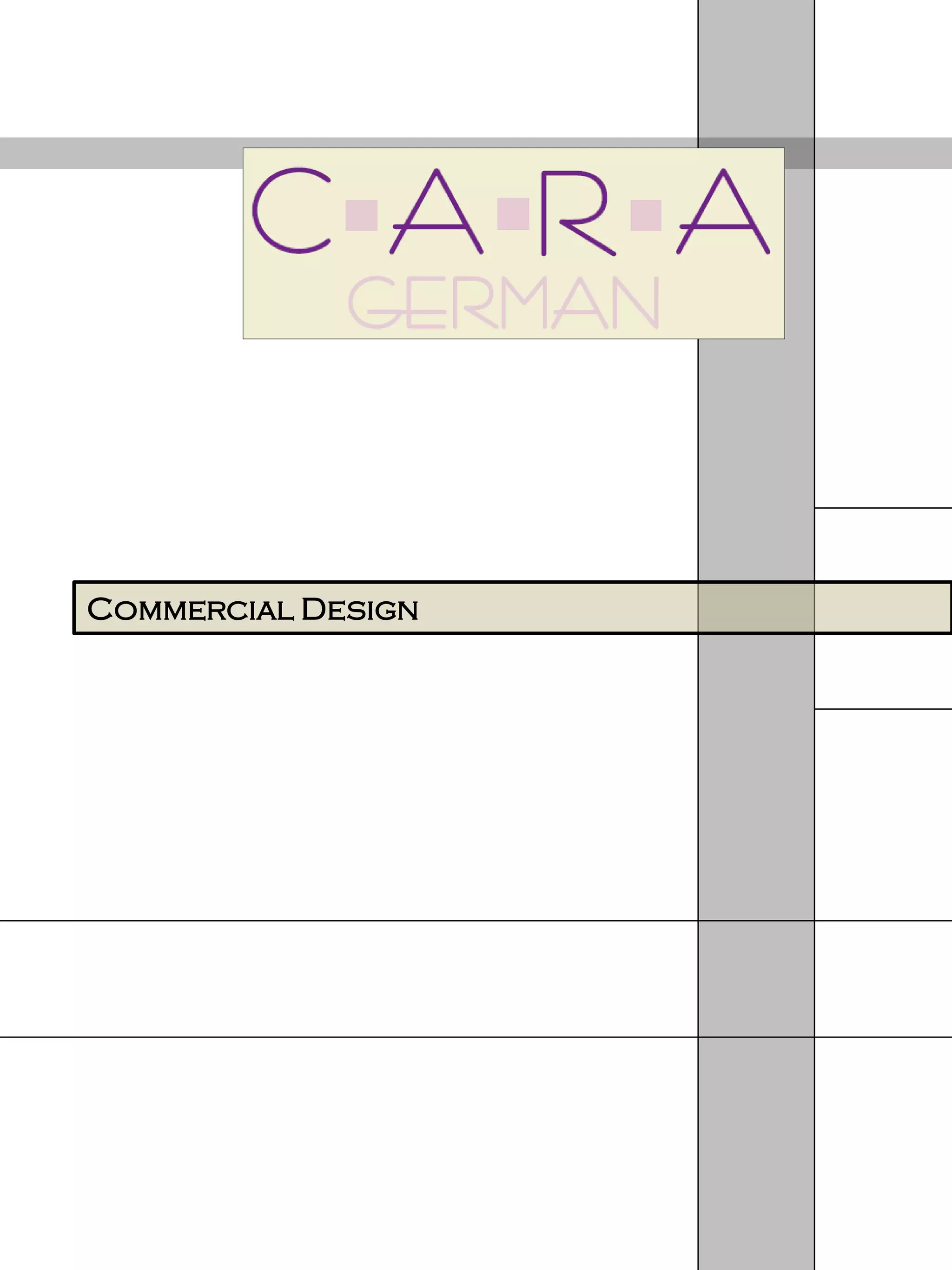 Cara German Design Portfolio | PDF