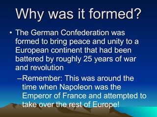 German Confederation | PPT