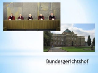 German courtsystem | PPTX