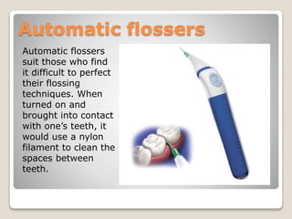 What is dental floss? | PPTX