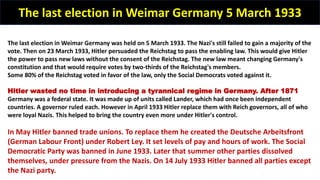 German economy in 1930s | PDF