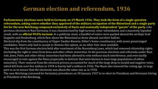 German elections 1930 to 1938 | PDF