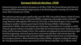 German elections 1930 to 1938 | PDF