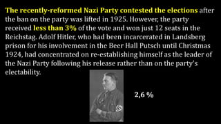 German elections 1930 to 1938 | PDF