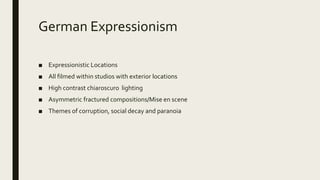 German Expressionism | PPTX