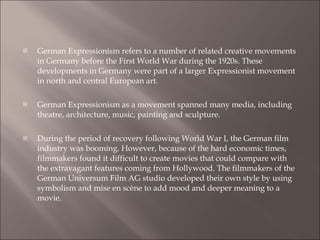 German Expressionism | PPT