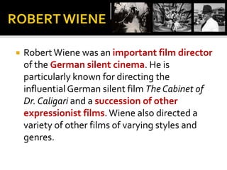 German expressionism, film noir & horror | PPT