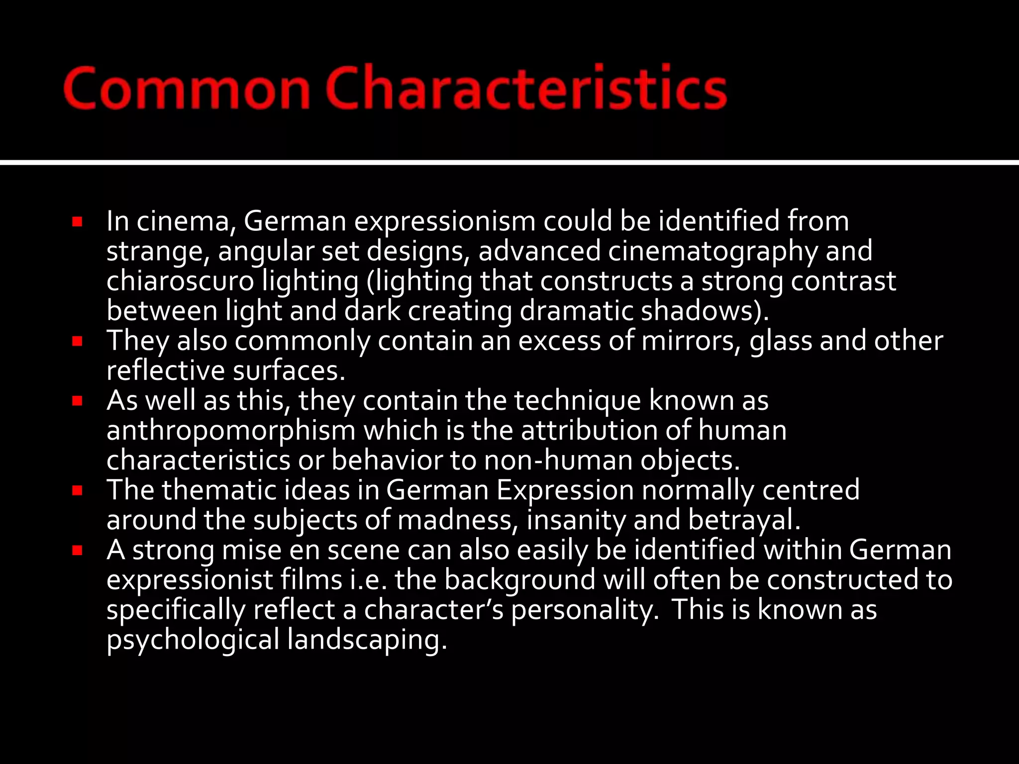 German Expressionism | PPTX