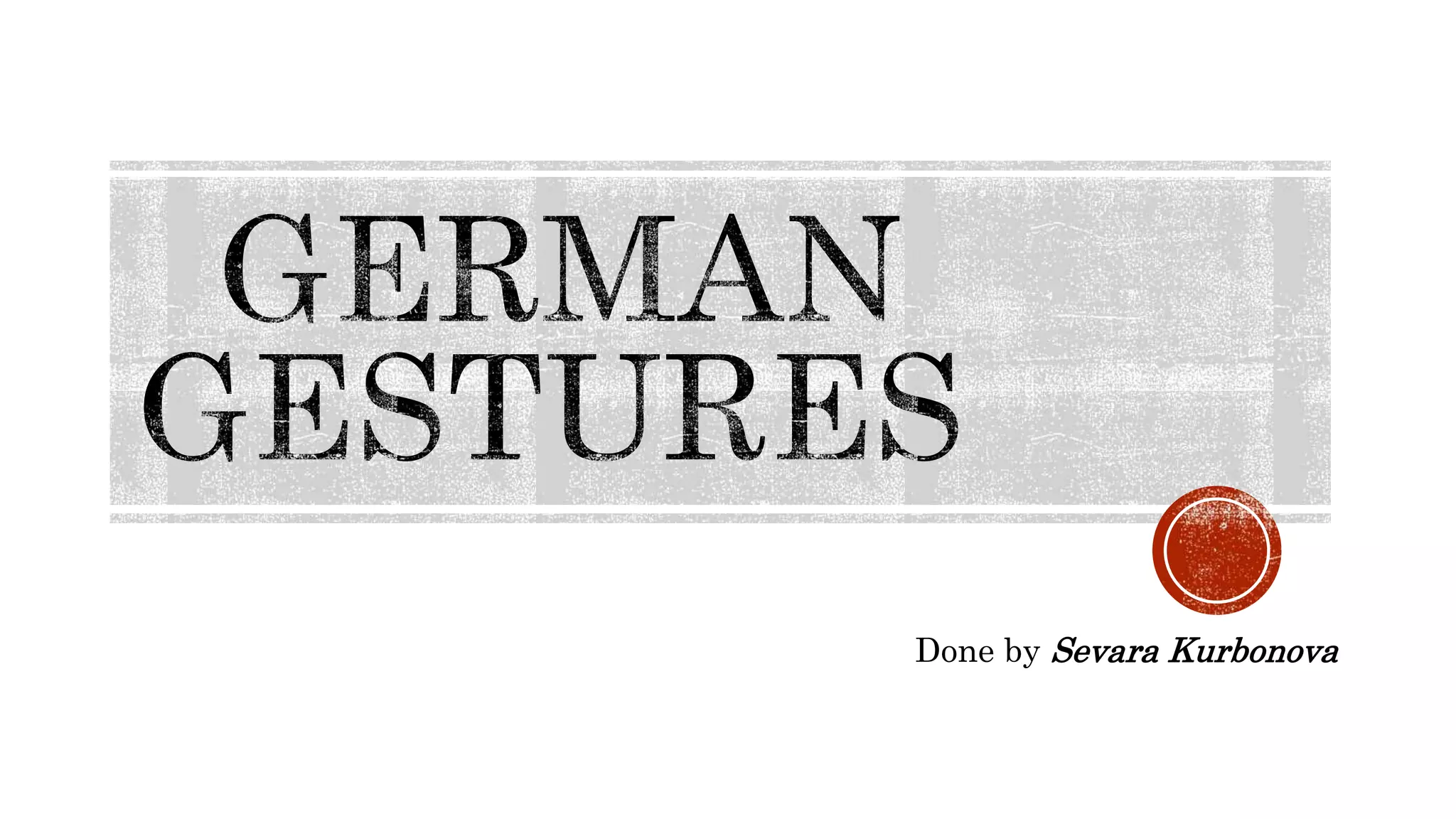 German gestures.pptx