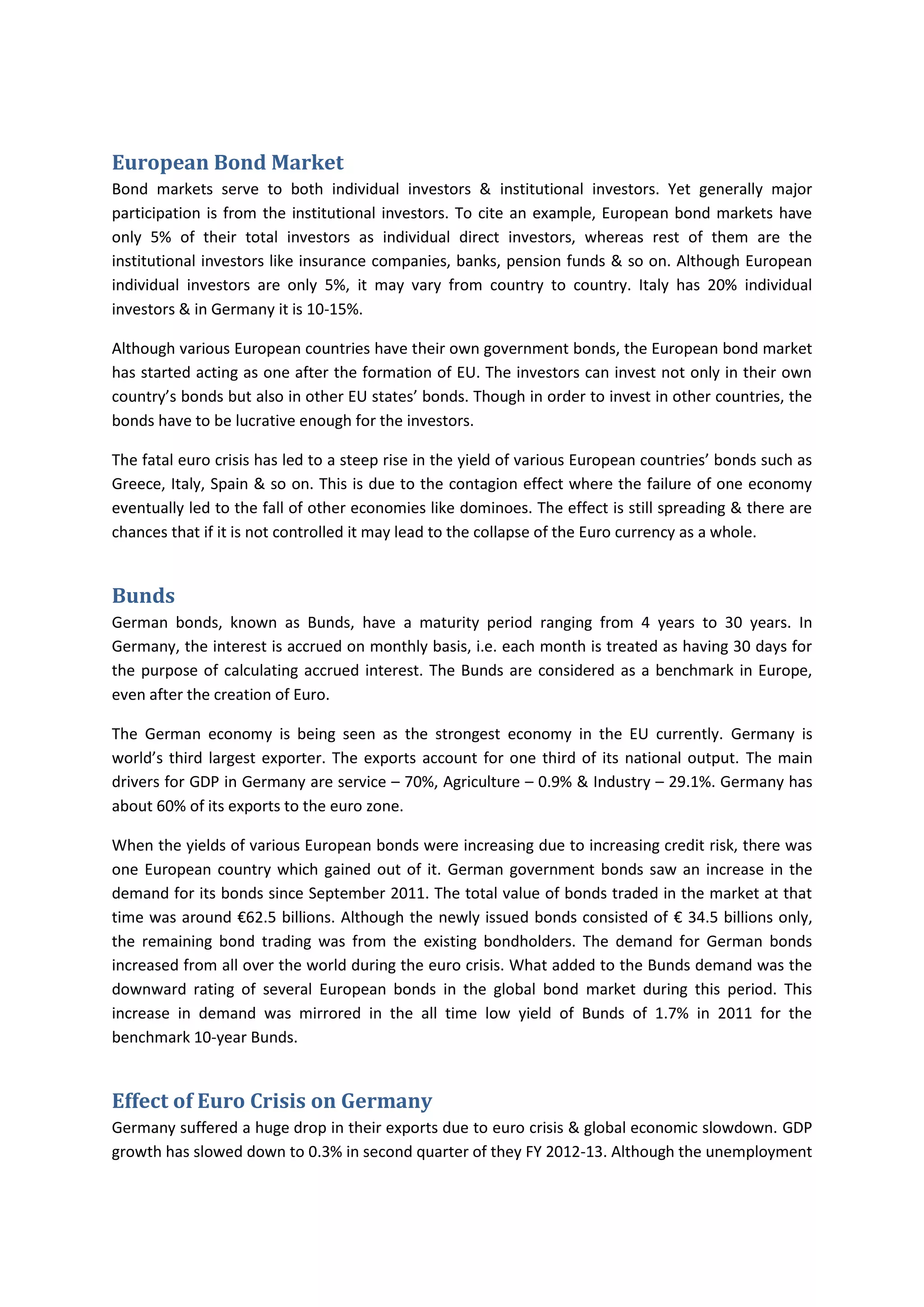 German Government Bonds/Bunds | DOCX