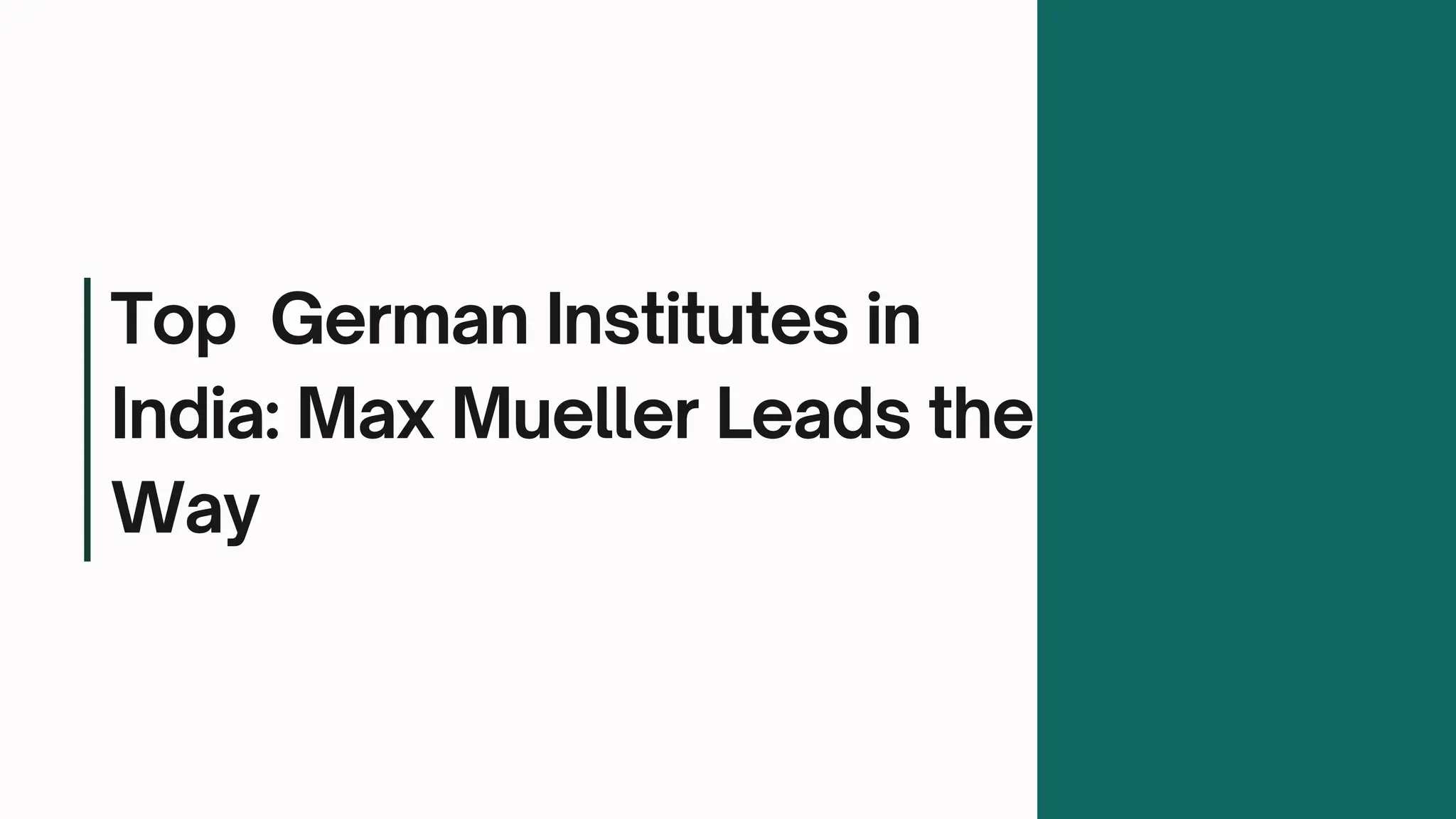 German Institutes in India Max Mueller Leads the Way.pdf