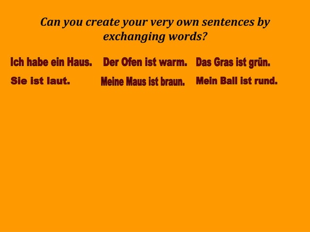 A1/1 An Introductory Lesson to German (for speakers of English) | PDF