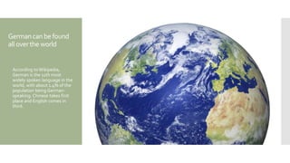 German language | PPTX