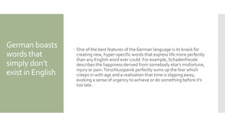 German language | PPTX