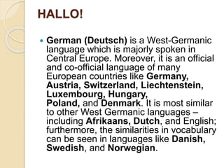 Online German Language Course | Best German Language Institute | German ...