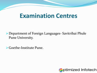 German language classes in pune | PPT